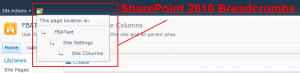Adding Breadcrumb Navigation to SharePoint 2010 Application Pages ...